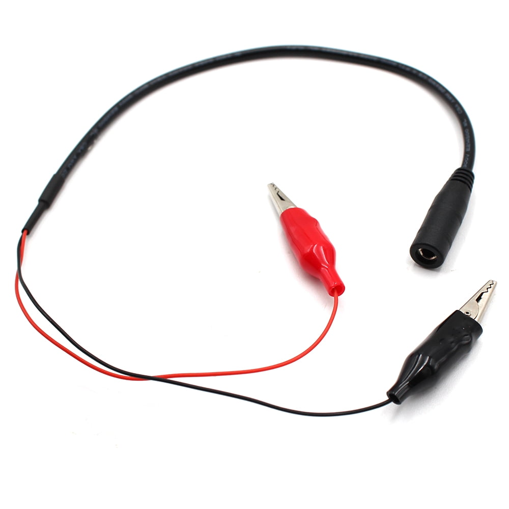 Gold Audio Jack 3.5mm Plug to alligator Clips Cable With 35mm alligator ...