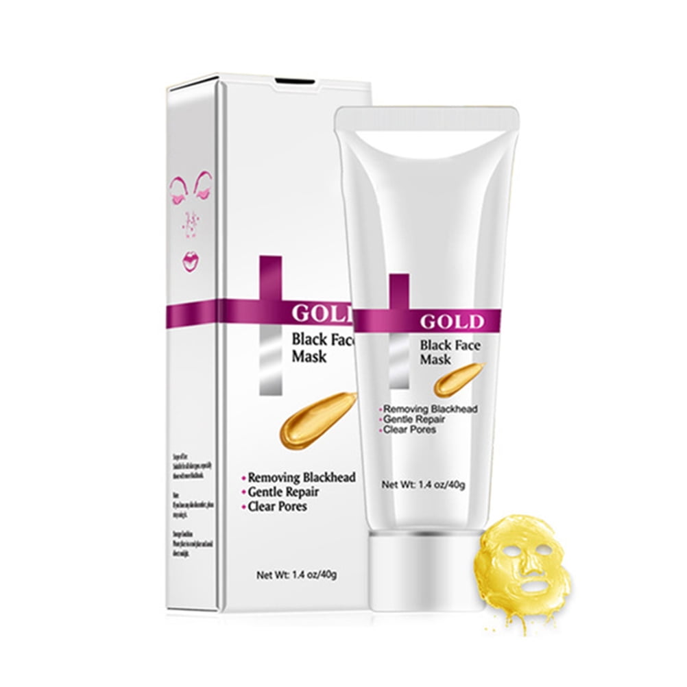 Gold Blackhead Removal Mask Face Care Acne Treatment Face Pore Peeling ...