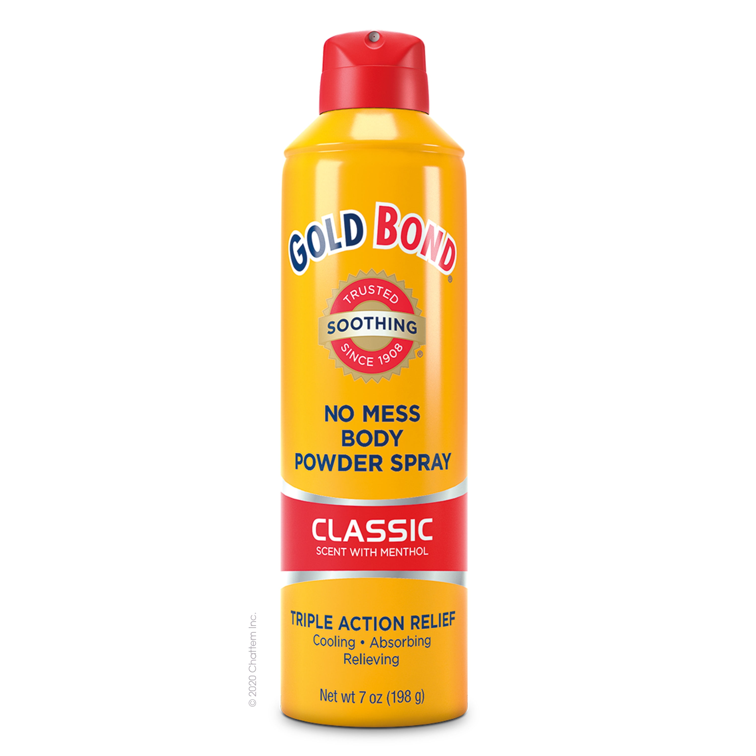 Gold Bond Body Powder Spray, No Mess Classic, 7oz Can - Walmart.com