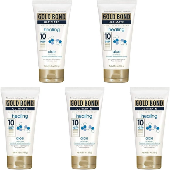 Gold Bond Healing Hydrating Hand and Body Lotion & Cream for Dry Skin 5.5oz