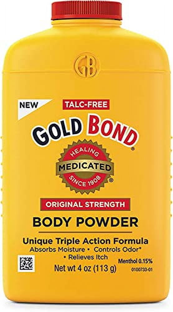 Gold Bond Med Pwdr Size 4z Gold Bond Medicated Powder 4oz (Pack of 1 ...