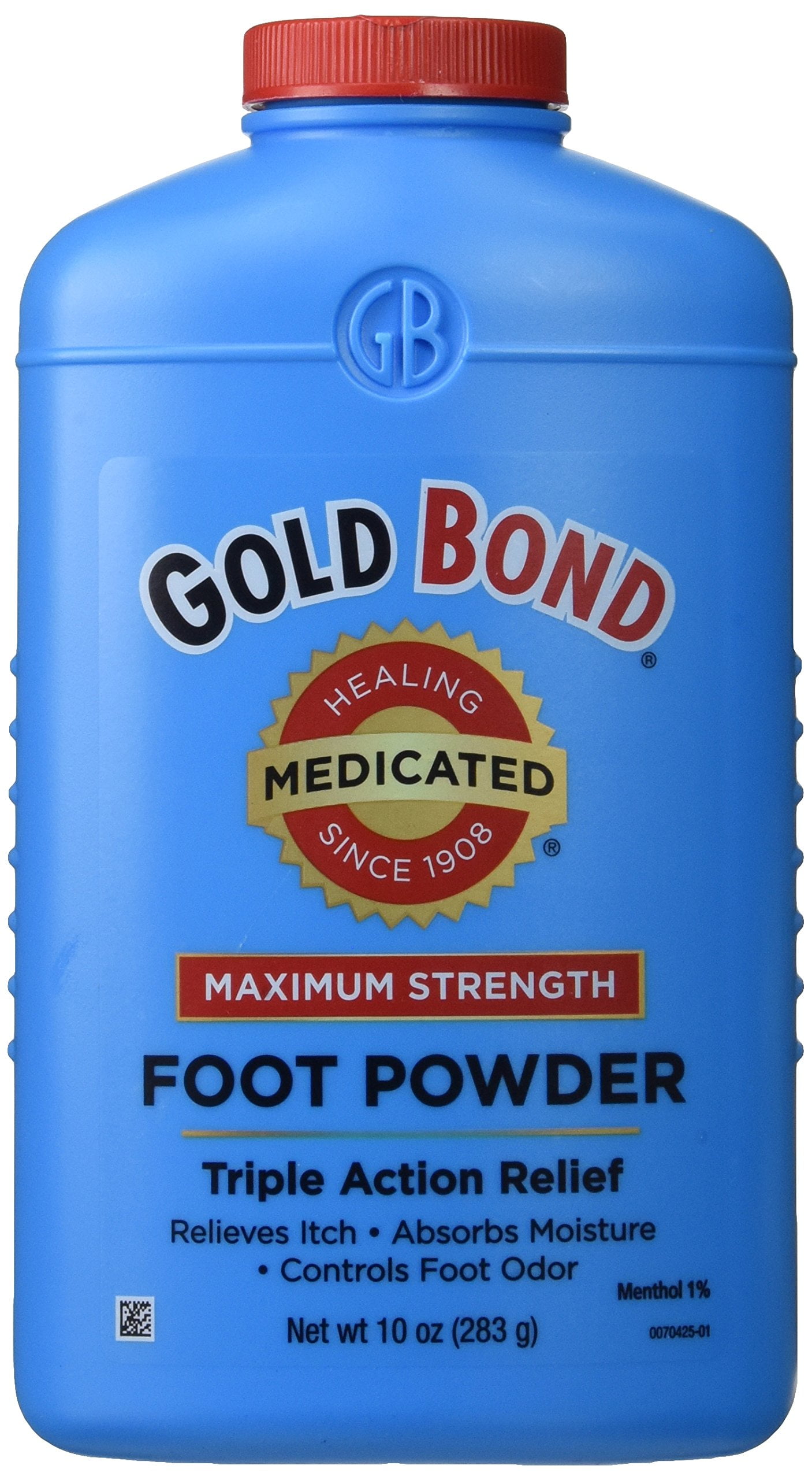 Gold Bond Medicated Foot Powder - 10 Oz (Pack of 2) - Walmart.com