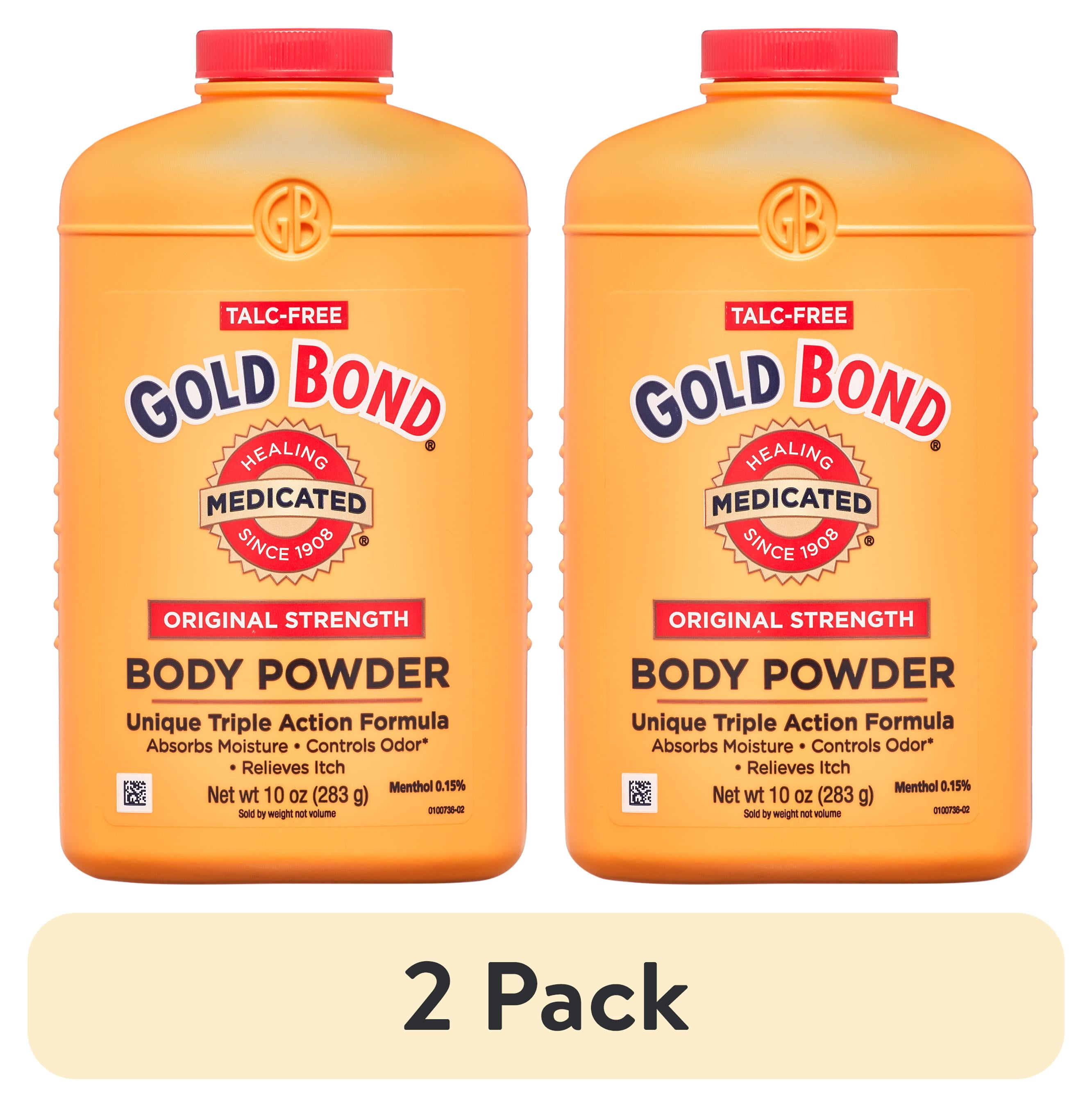 Gold Bond Medicated Triple Action Body Powder with Menthol, Anti ...