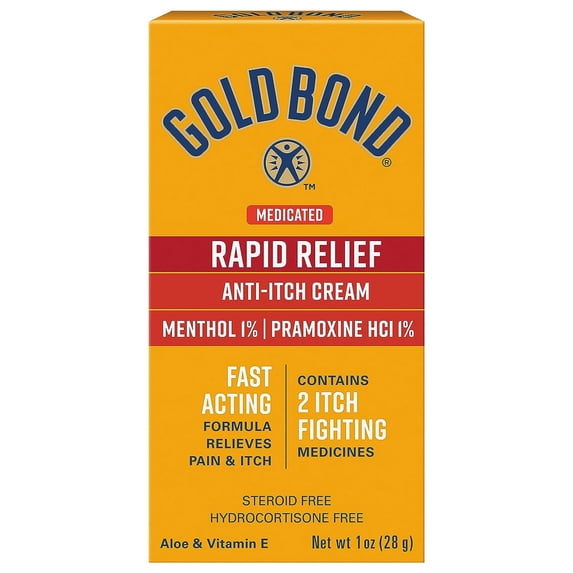 Gold Bond Medicated Rapid Relief Anti-Itch Cream for Insect Bites ...