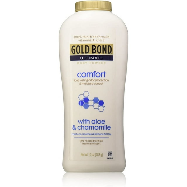 Gold Bond Ultimate Comfort Body Powder, Fresh Scent with Aloe, 10 oz ...