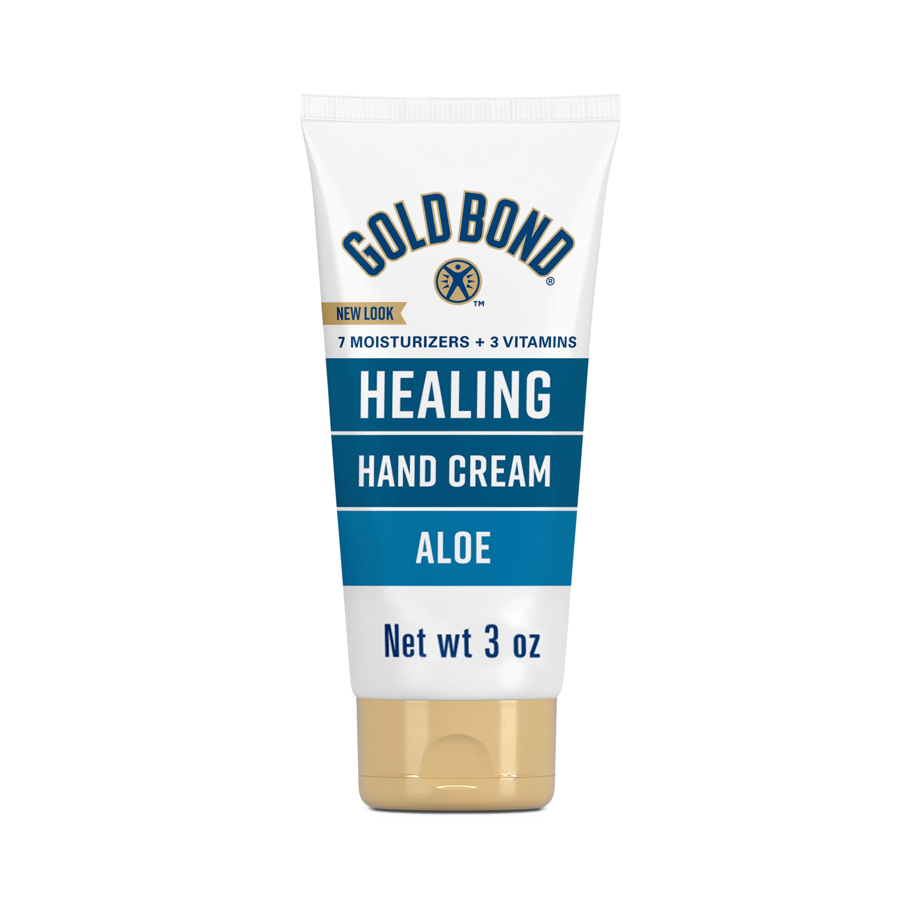 Gold Bond Healing Hydrating Hand Moisturizer Face Cream and Body Lotion for Dry to Extra Dry Skin 3 oz Walmart