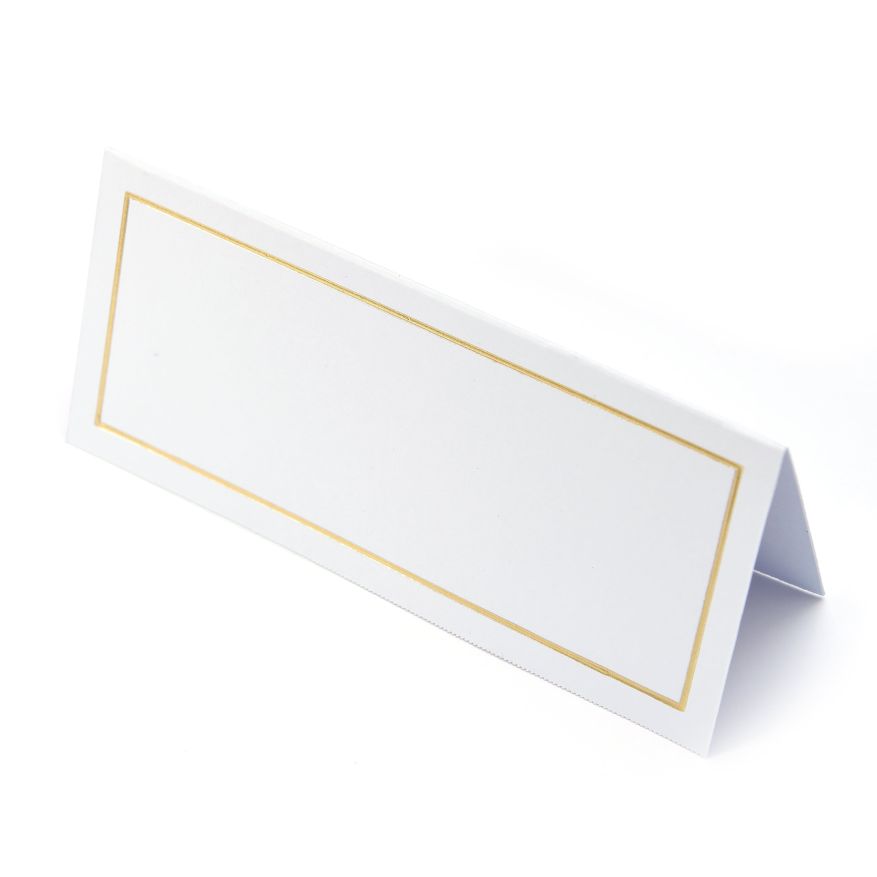 Gold Border Place Cards by Recollections - Elegant Tent Cards for ...