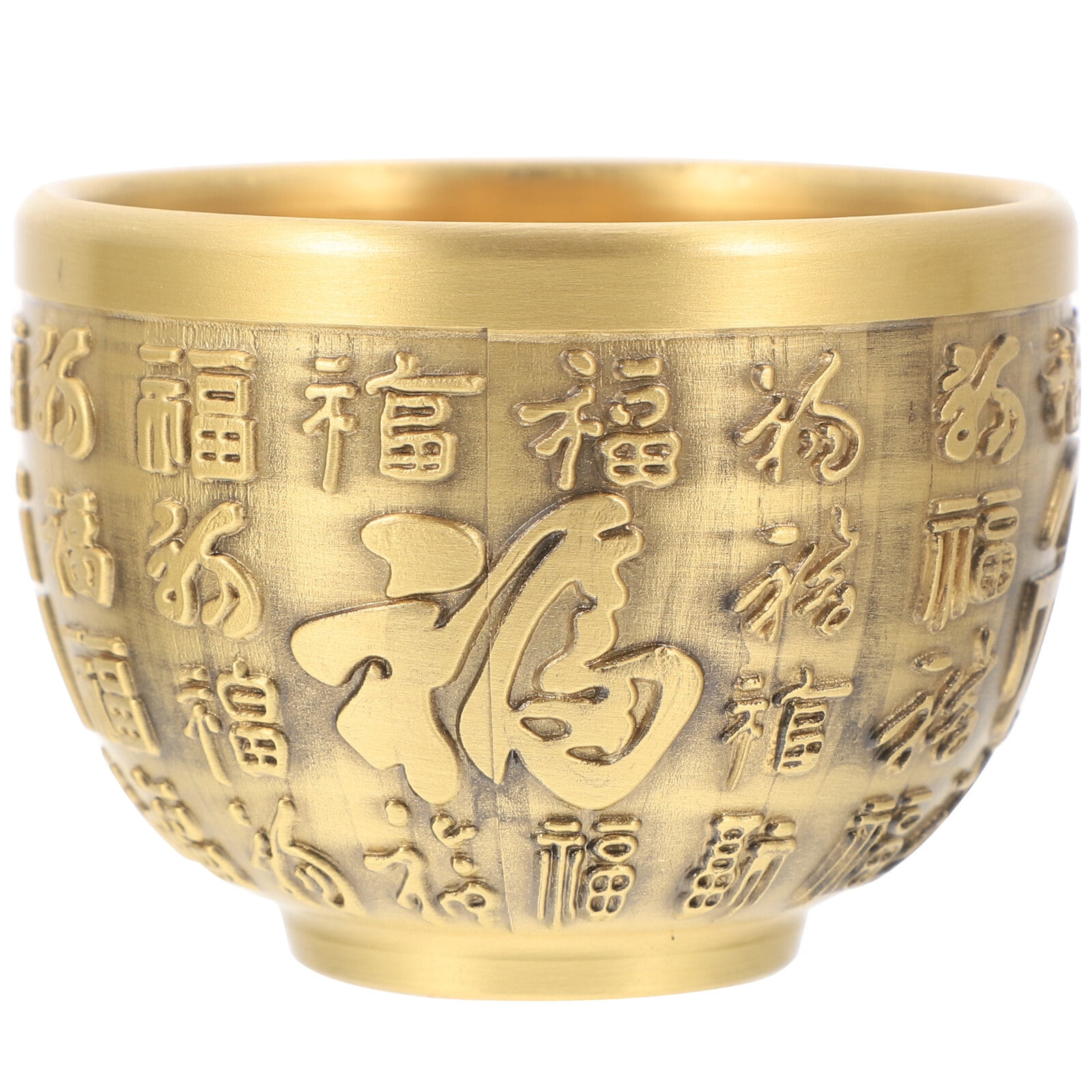 Gold Bowl Brass Treasure Bowl Treasure Basin Fortune Bowl Desktop ...