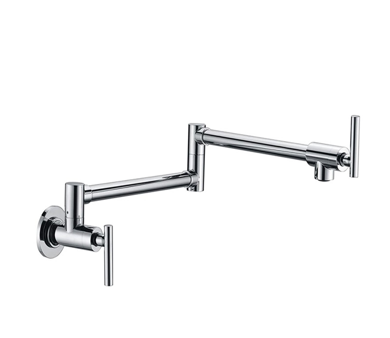 Gold Brass Pot Filler Tap Kitchen Faucet Single Cold Single Hole Tap ...