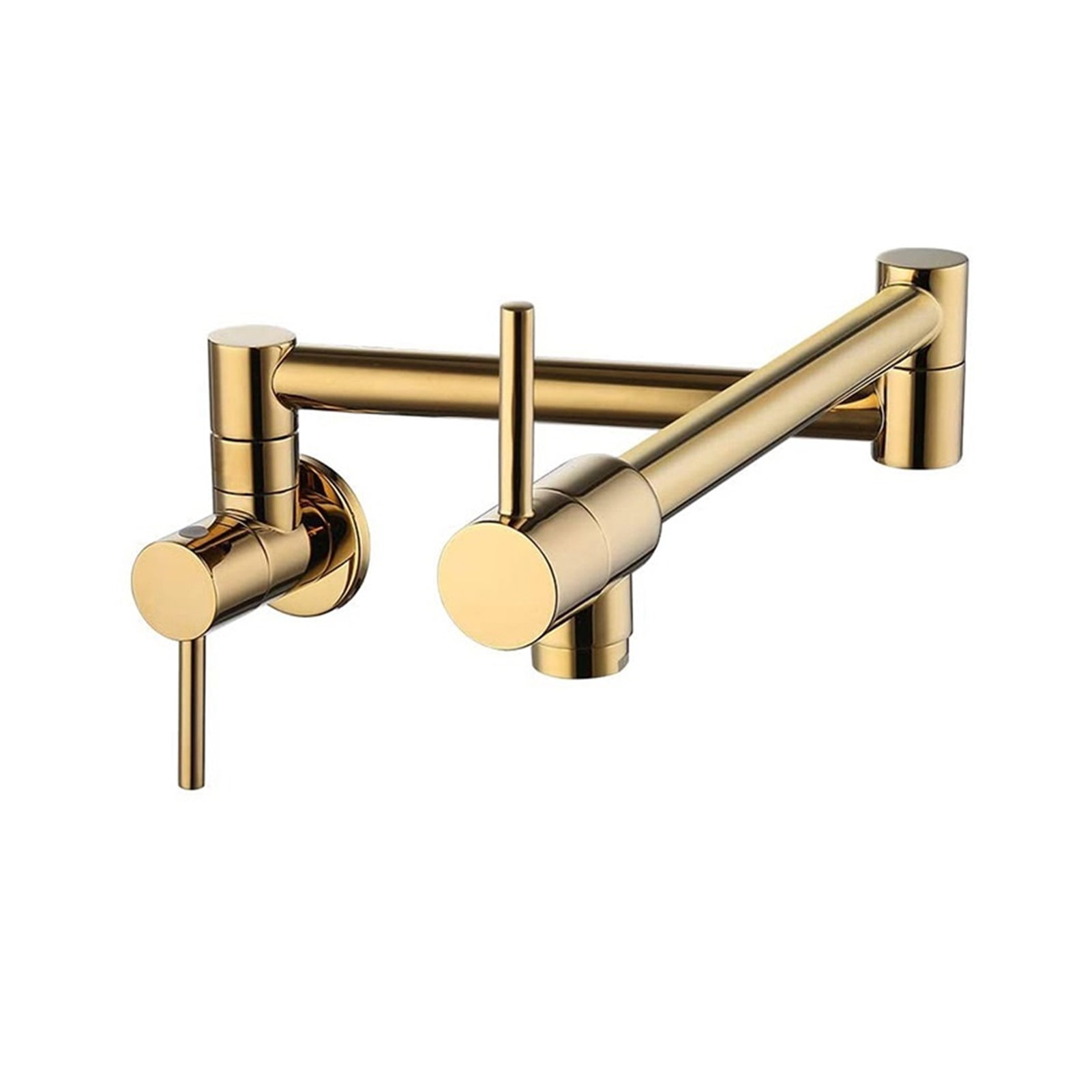 Gold Brass Pot Filler Tap Kitchen Faucet Single Cold Single Hole Tap ...