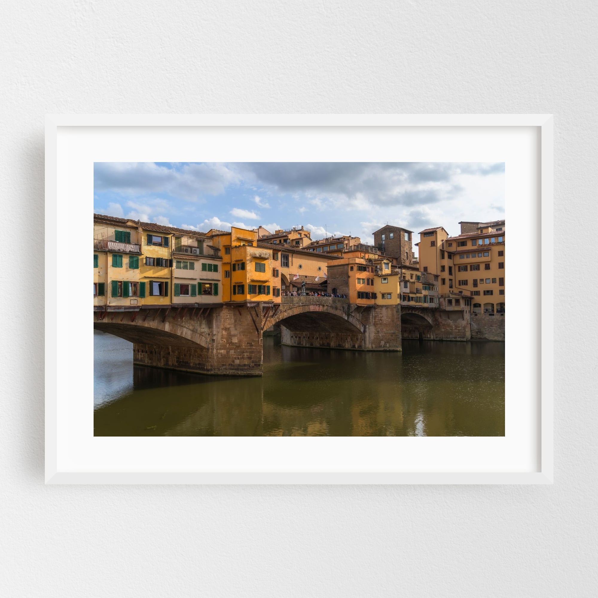 Gold Bridge of Florence - Ponte Vecchio - Italy - Florence Tuscany ...