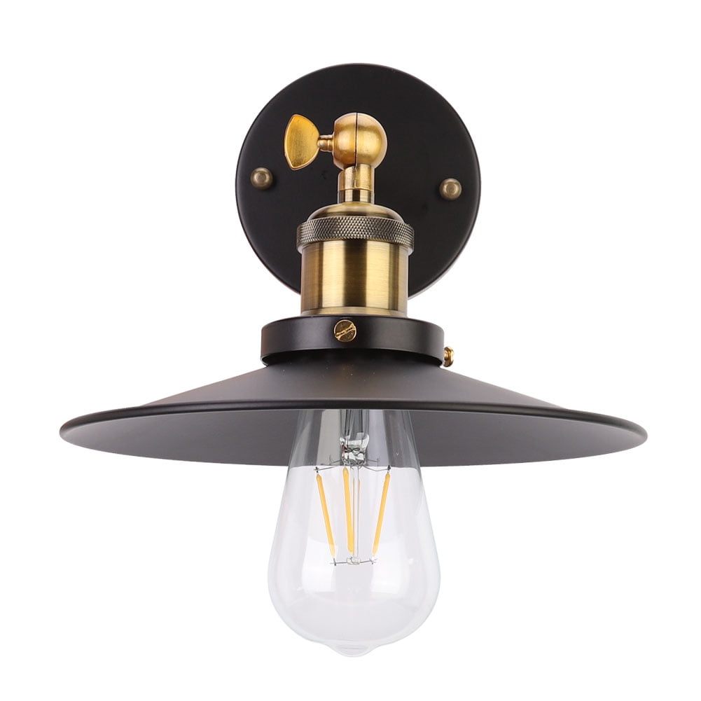 Gold Bronze Sconce Light, Sturdy Metal Construction, 5000H Lifespan ...