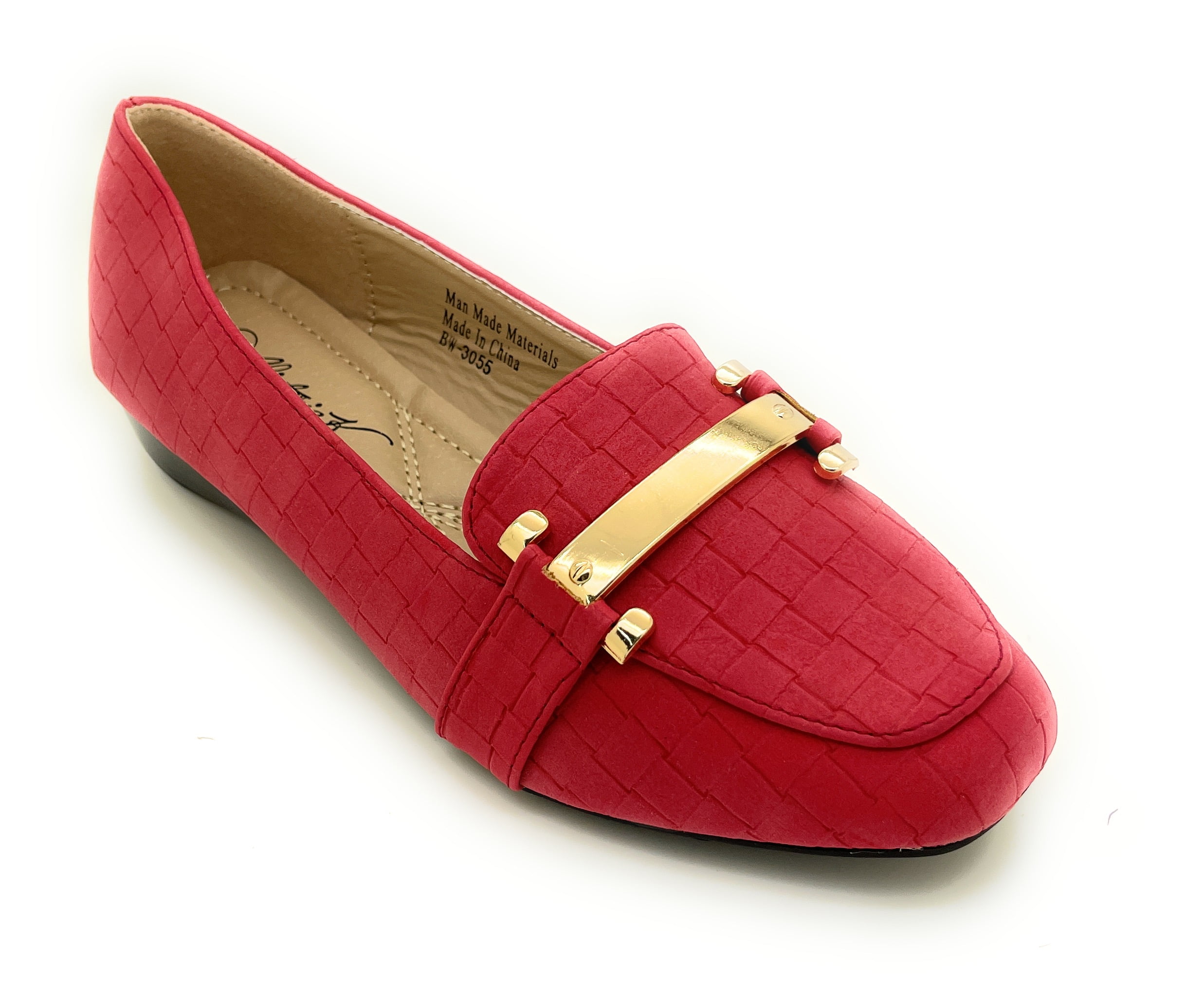 Victoria K Buckle Wedge Flat - Stylish Comfortable Flats - Walmart.com