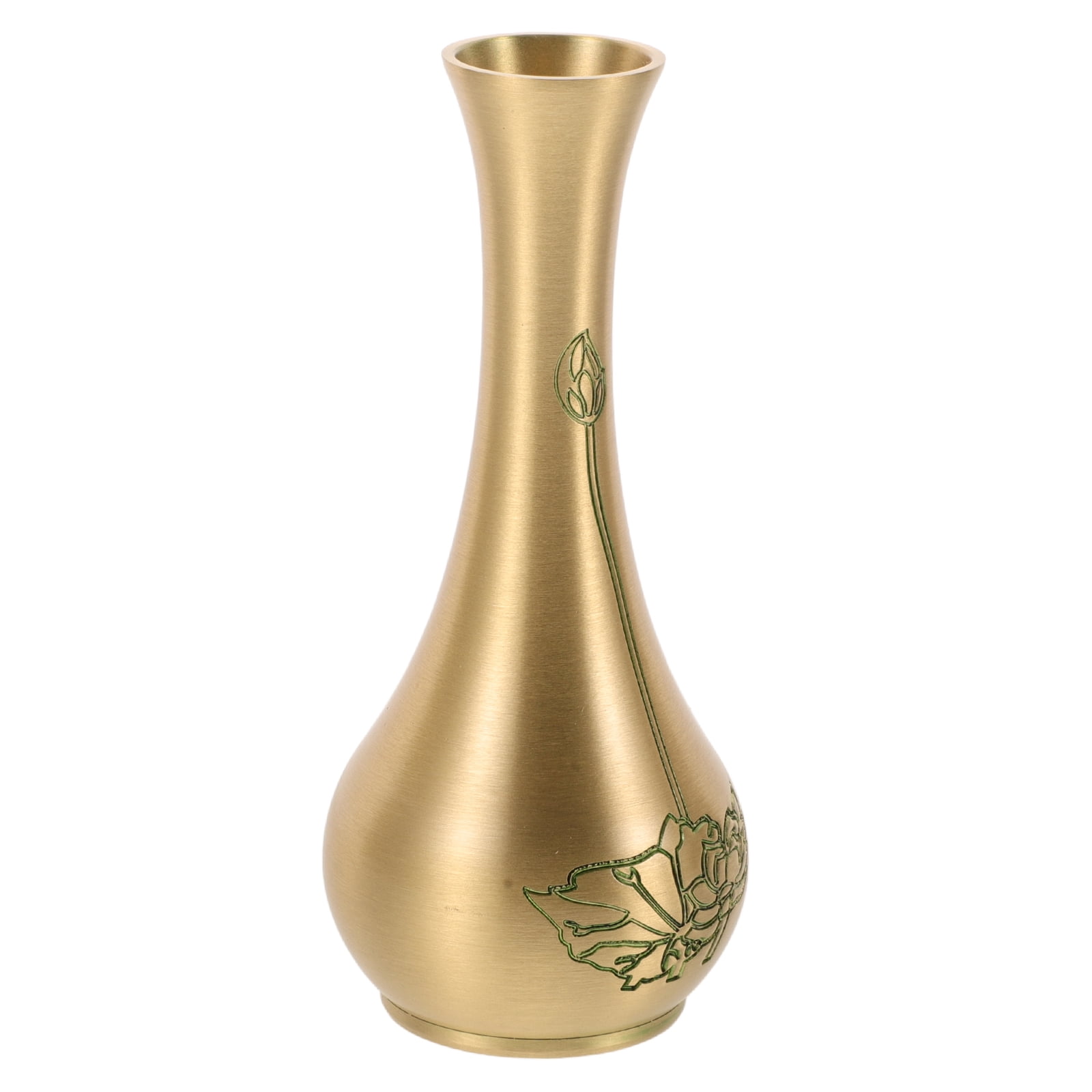 Gold Bud Vases for Centerpieces Mini Floral Brass - Walmart.com