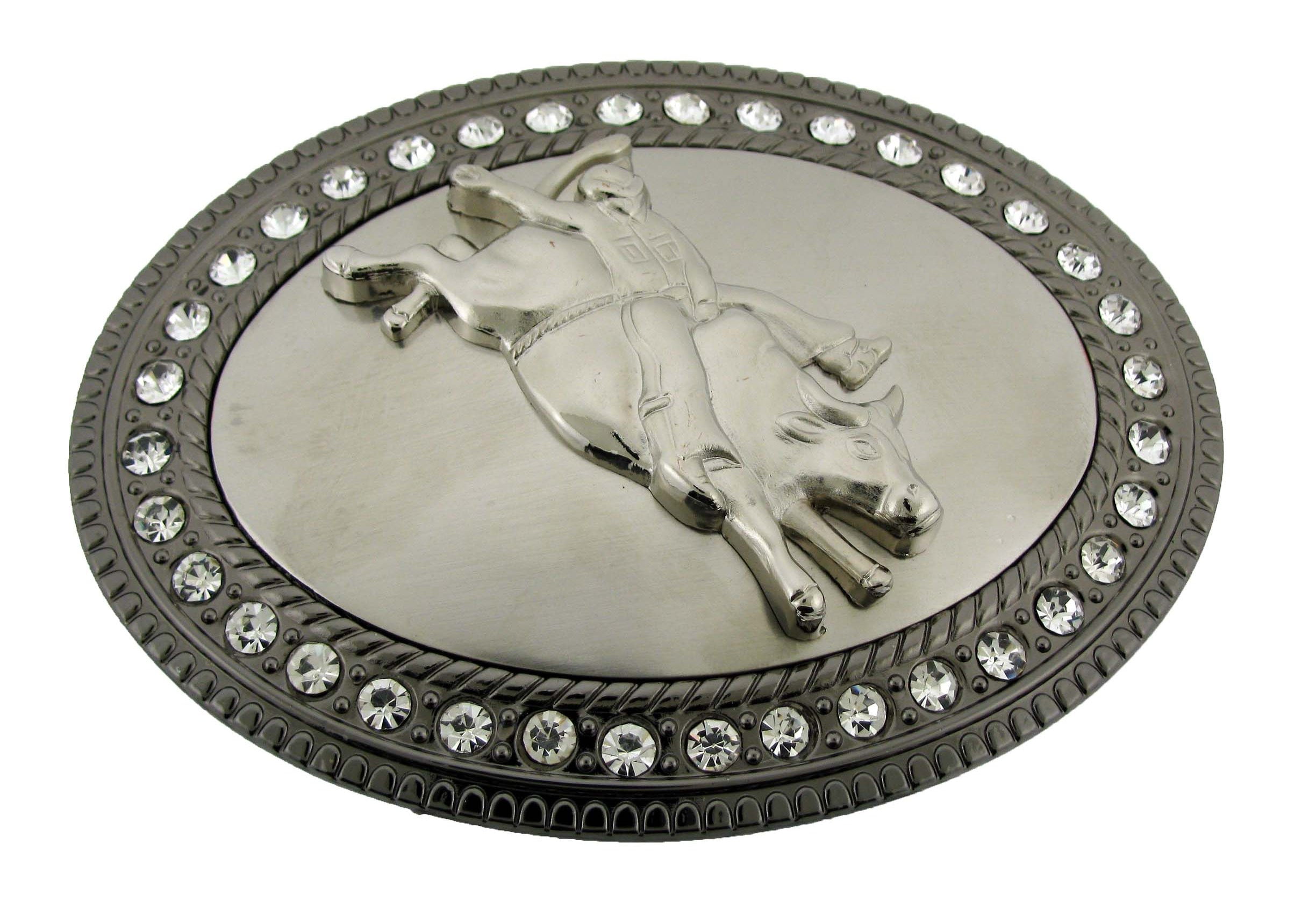 Gold Bull Rider Belt Buckle Western Cowboy Rodeo Costume New Style ...