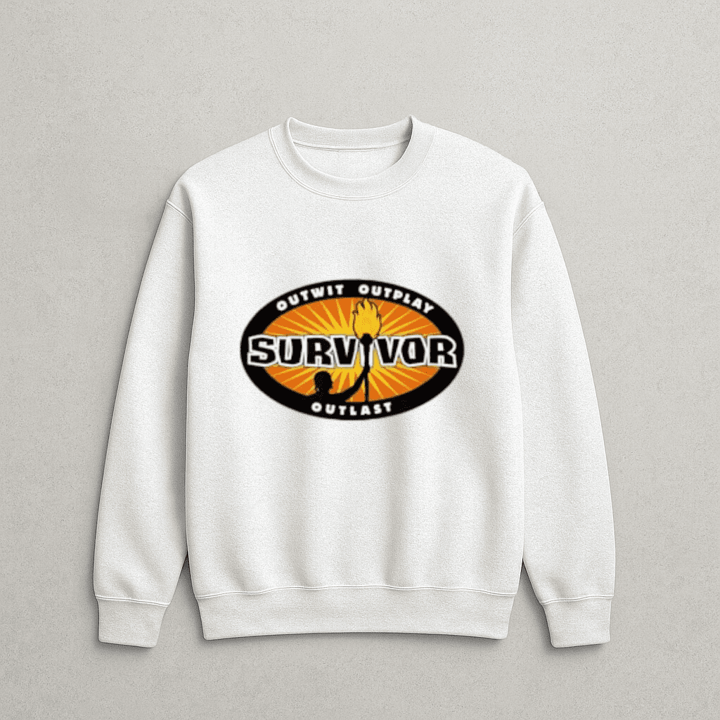 Gold Burst Inspired Survivor Adventure Game Show Fan Art Sweatshirt,up ...