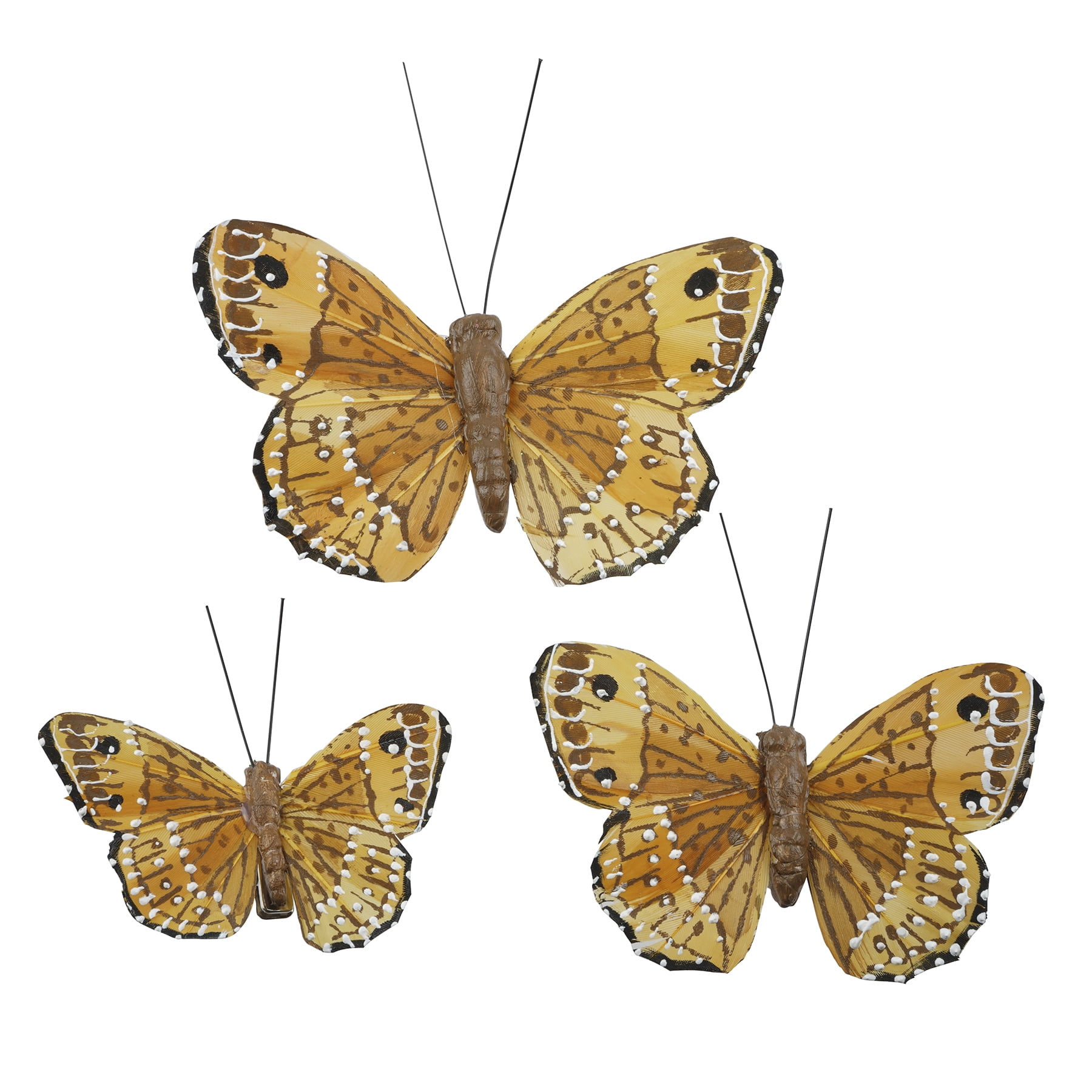 Gold Butterfly Embellishments by Ashland - Feather and Plastic Accents ...