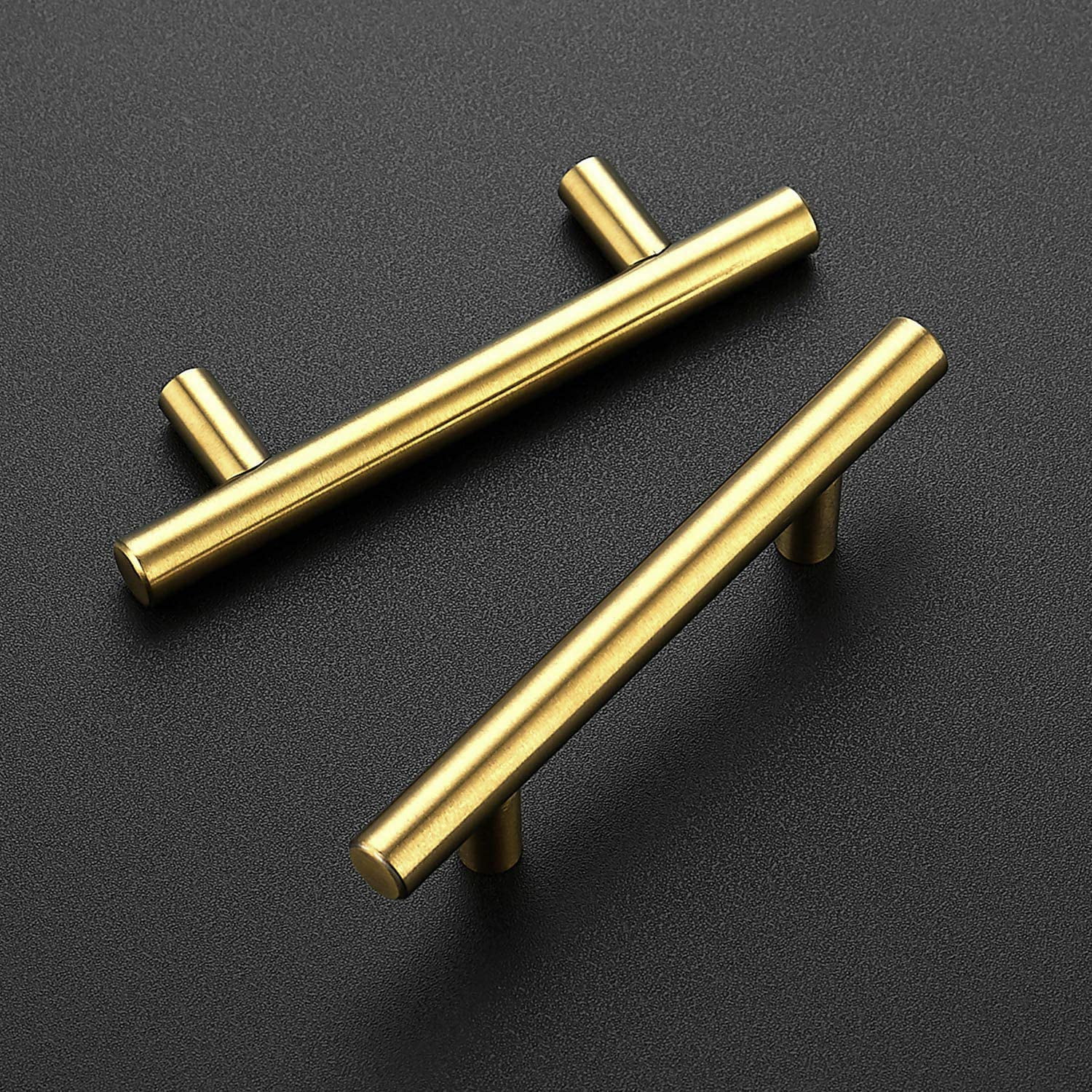 Brushed Gold Kitchen Cabinet Handles