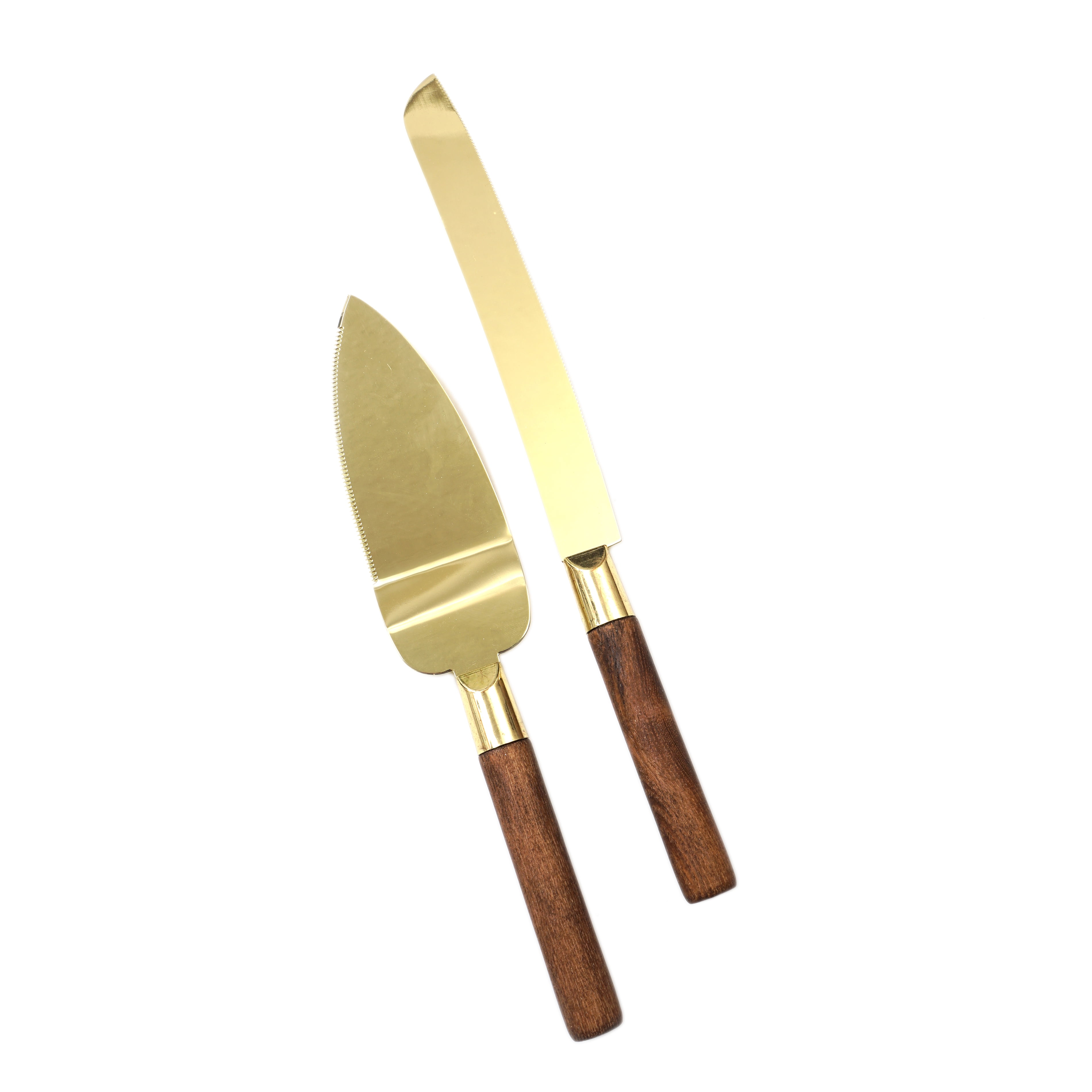Gold Cake Knife & Server Set by Celebrate It™ - Walmart.com