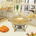 Gold Chafing Dish Buffet Set, Buffet Servers, Round Buffet Sets ...