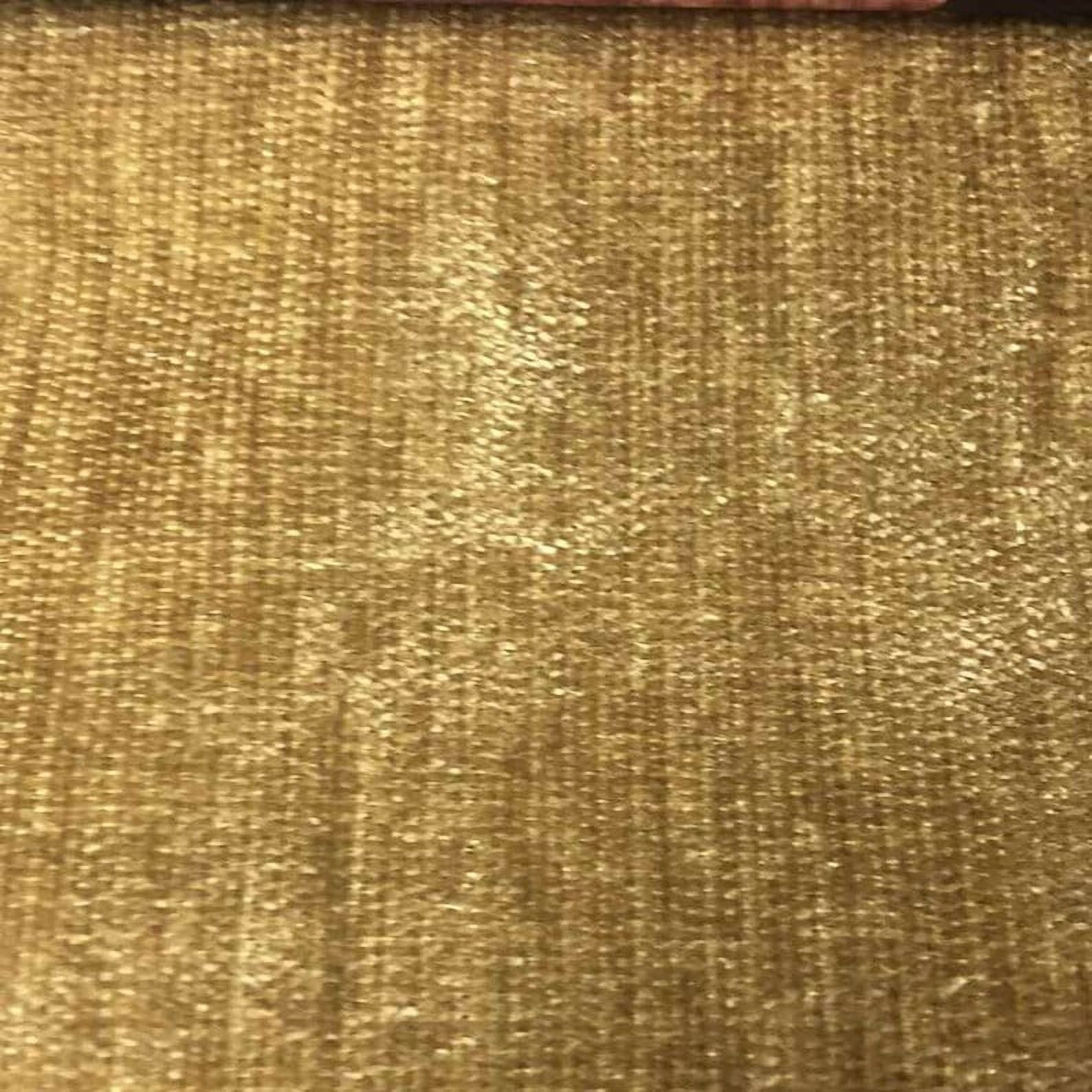 Gold Chenille Soft Velvet Fabric, 118 Inch. in Width, Ideal Material ...