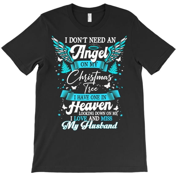 Gold Christmas Angel Funny Holiday Religious Graphic H1654 Unisex T ...