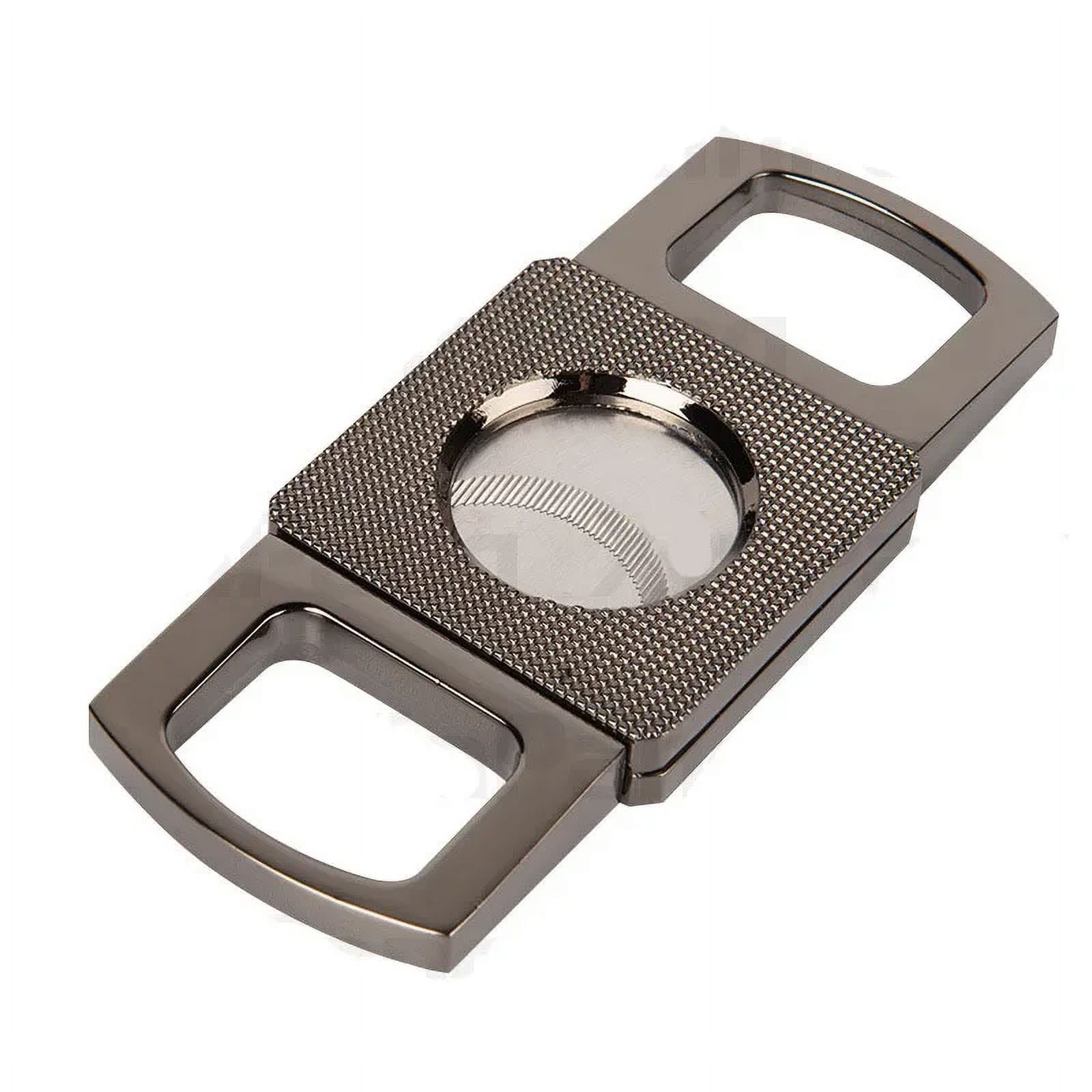 Gold Cigar Cutter Portable Metal Sharp Guillotine Cigar Outdoor Travel ...
