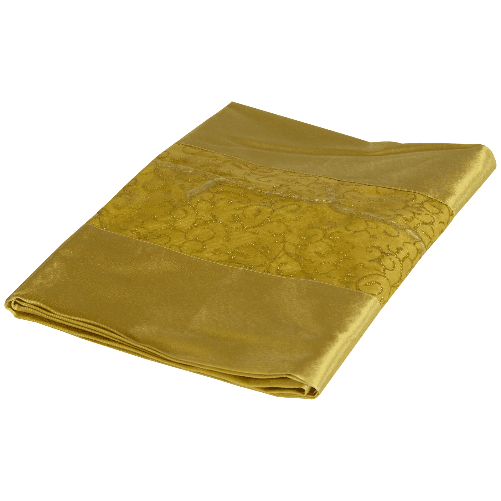 Gold Coast Illuminated Glitter Scroll Holiday Table Runner 70" x 14" in ...