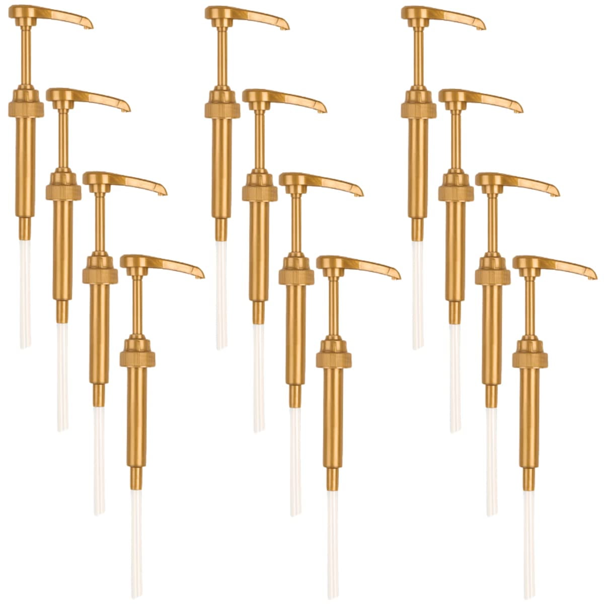 Suuchh Gold Coffee Syrup Pump, Reusable Dispenser for 750ml Bottles ...