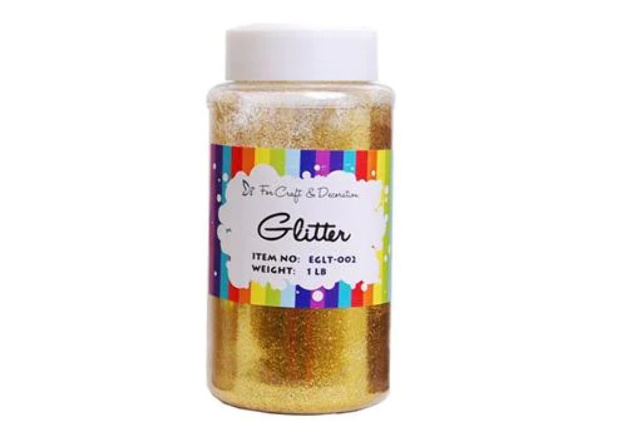 Gold Craft Glitter Powder (1 lb) - Walmart.com
