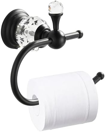 Gold Crystal Toilet Paper Holder, Golden Bathroom Toilet Paper Roll ...
