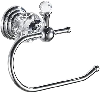 Gold Crystal Toilet Paper Holder, Golden Bathroom Toilet Paper Roll ...
