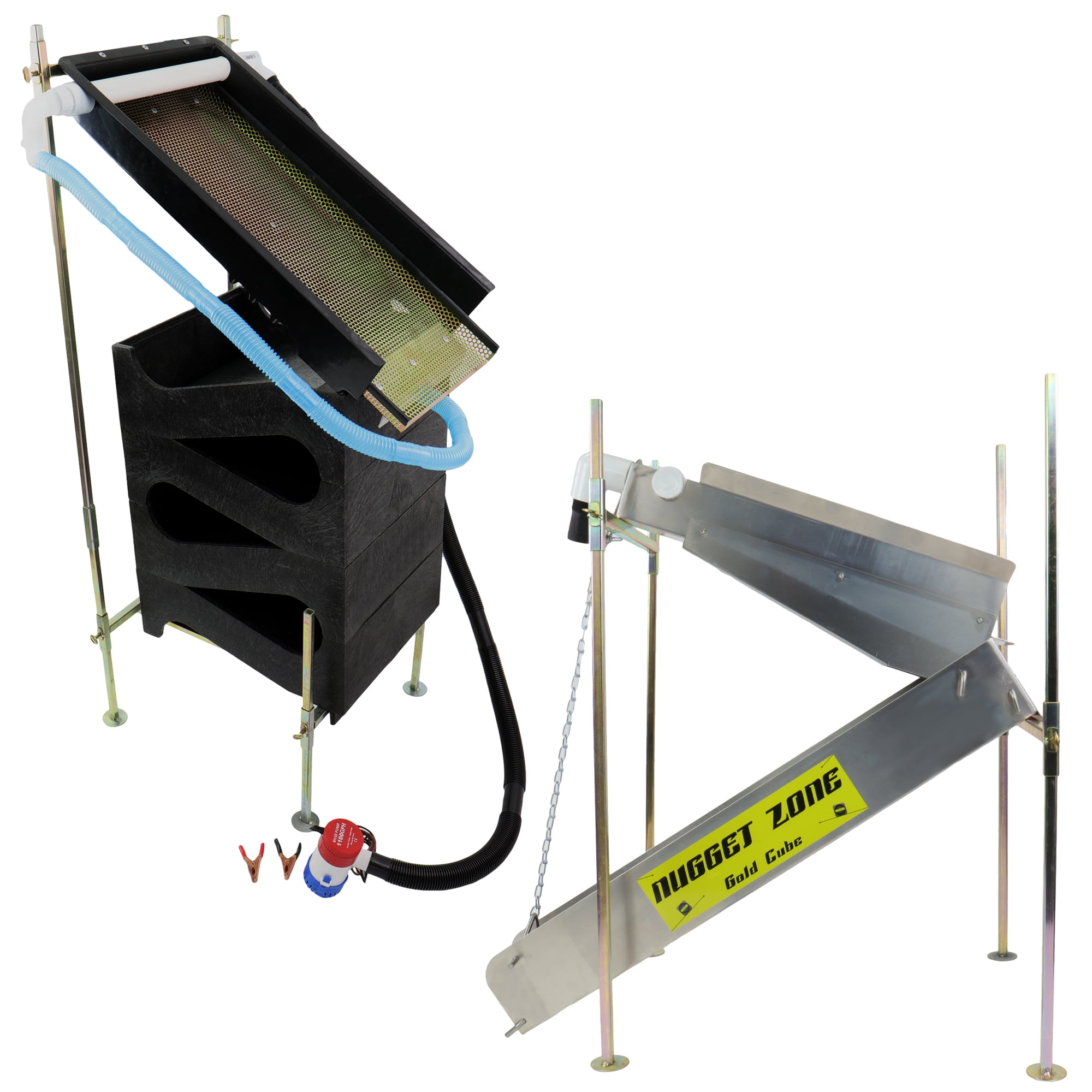 Gold Cube 4 Stack Deluxe Complete Kit, Nugget Zone Banker, Gold Banker ...