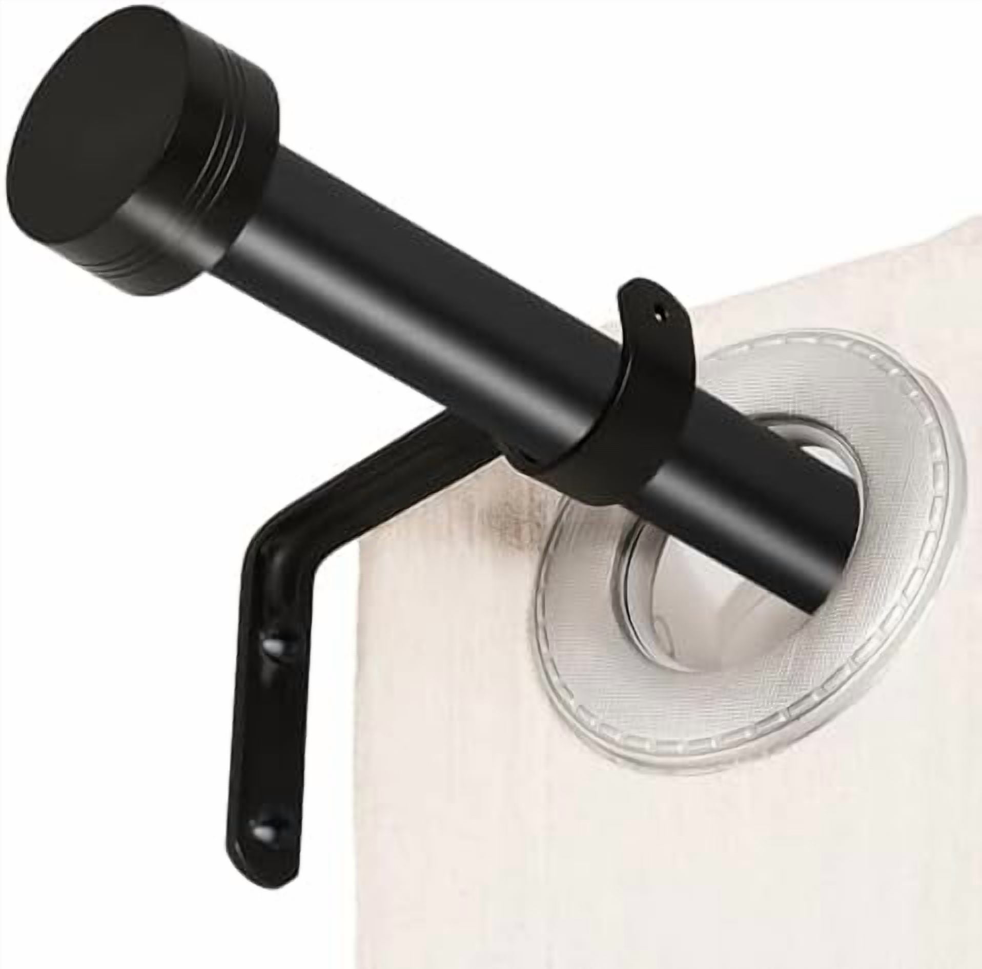 Gold Curtain Rod for Windows 18 to 88 Inches, 1 Inch Adjustable Drapery ...
