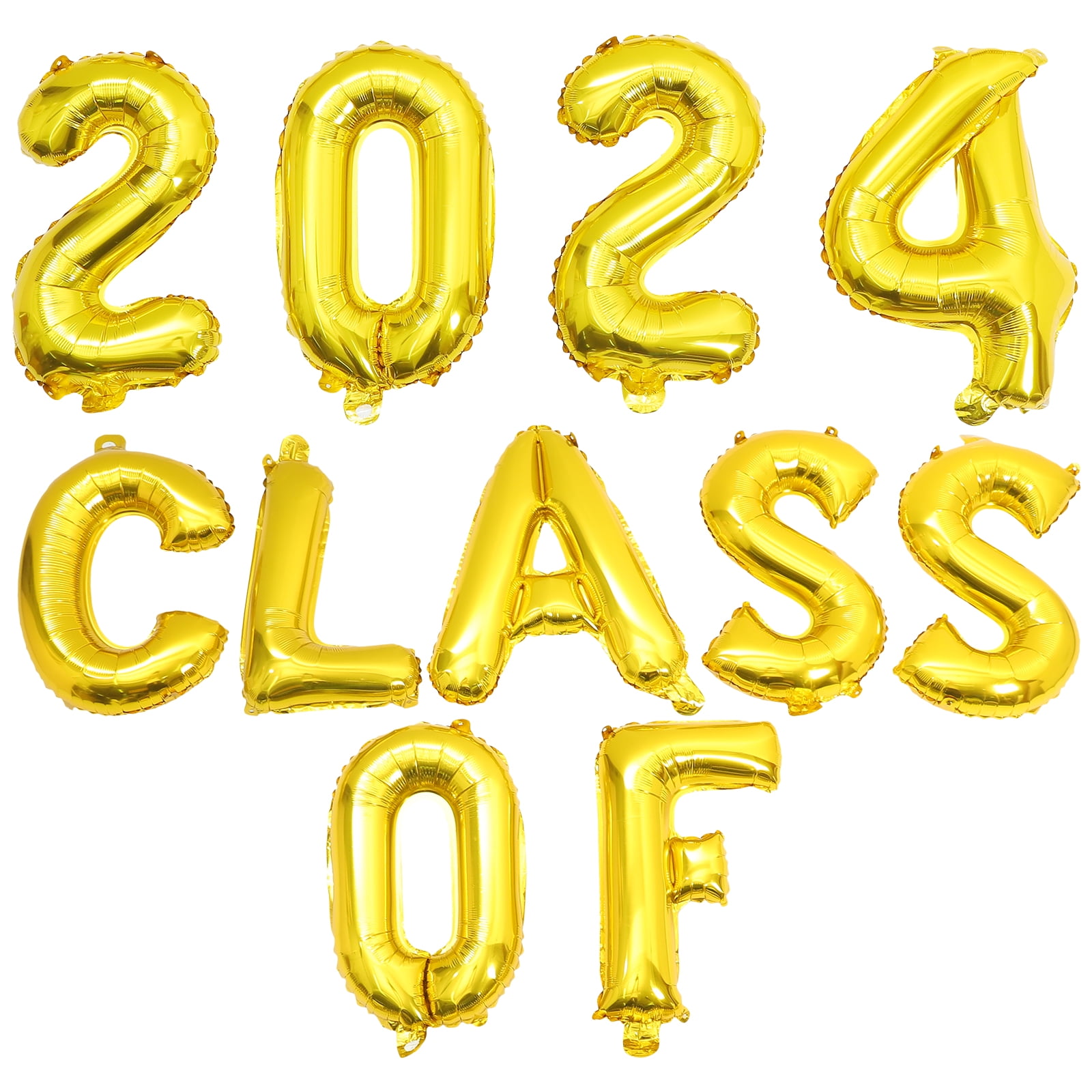 Gold Decor Decor for Graduation Class of 2024 Balloon Party Balloon Set ...