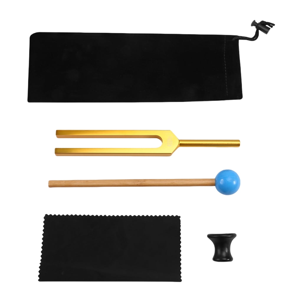 Gold Designs Tuning Fork with Accessories Therapy Tuning Fork for ...