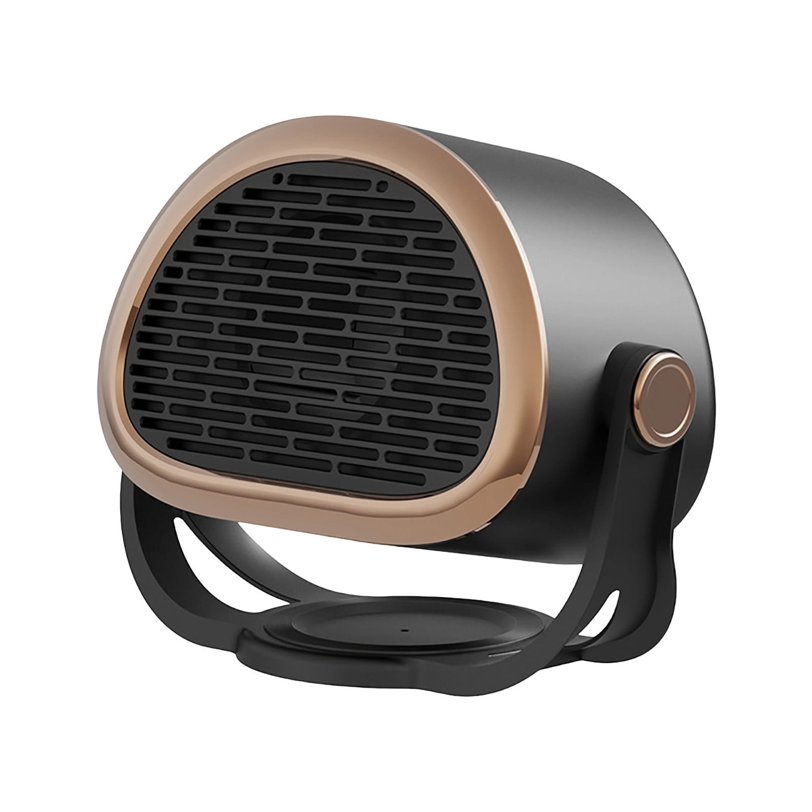 Gold Desktop Vertical Heater With Brushless Motor Gold Color 4.5W Rated ...