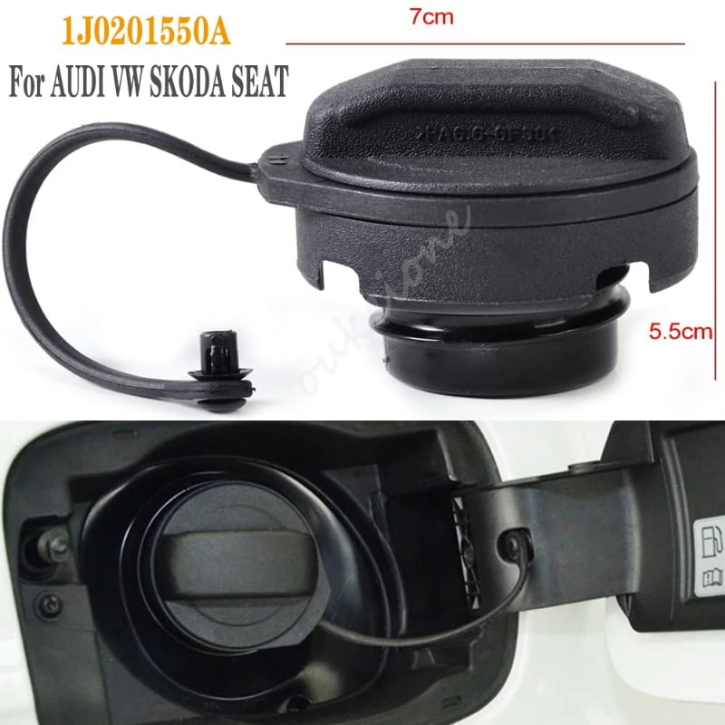 Gold Diesel Fuel Inner Cover for VW Golf, Jetta, Bora, Passat, Audi A4 ...