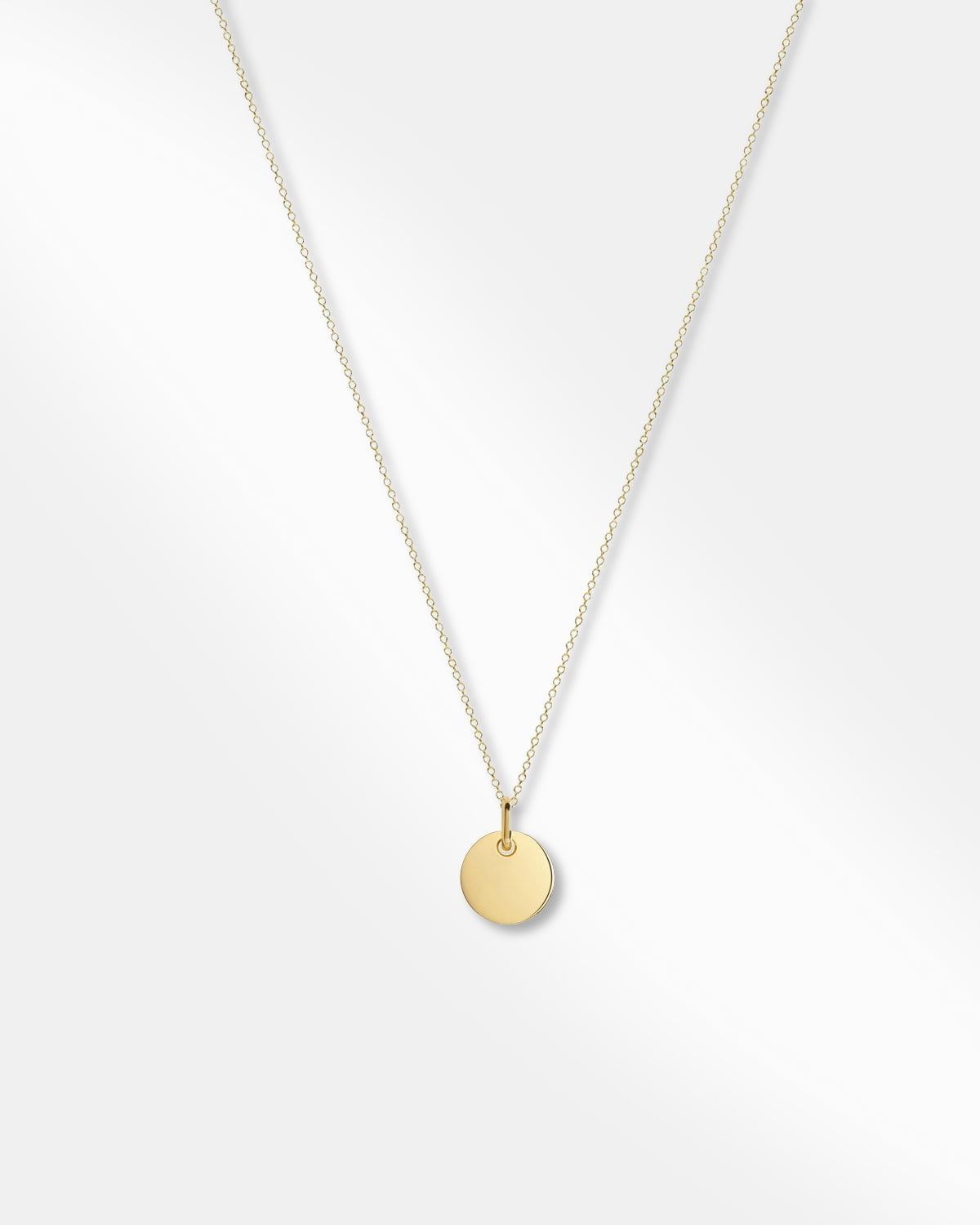 Gold Disc Necklace - Walmart.com