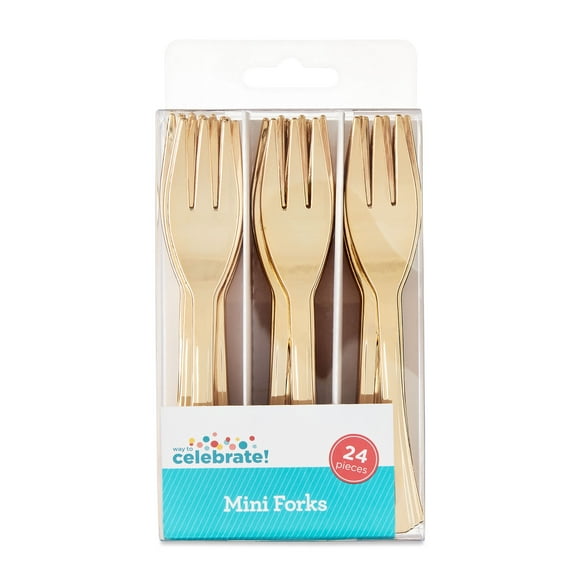 Mini Appetizer Forks for Parties and Events - Vibrant and Functional