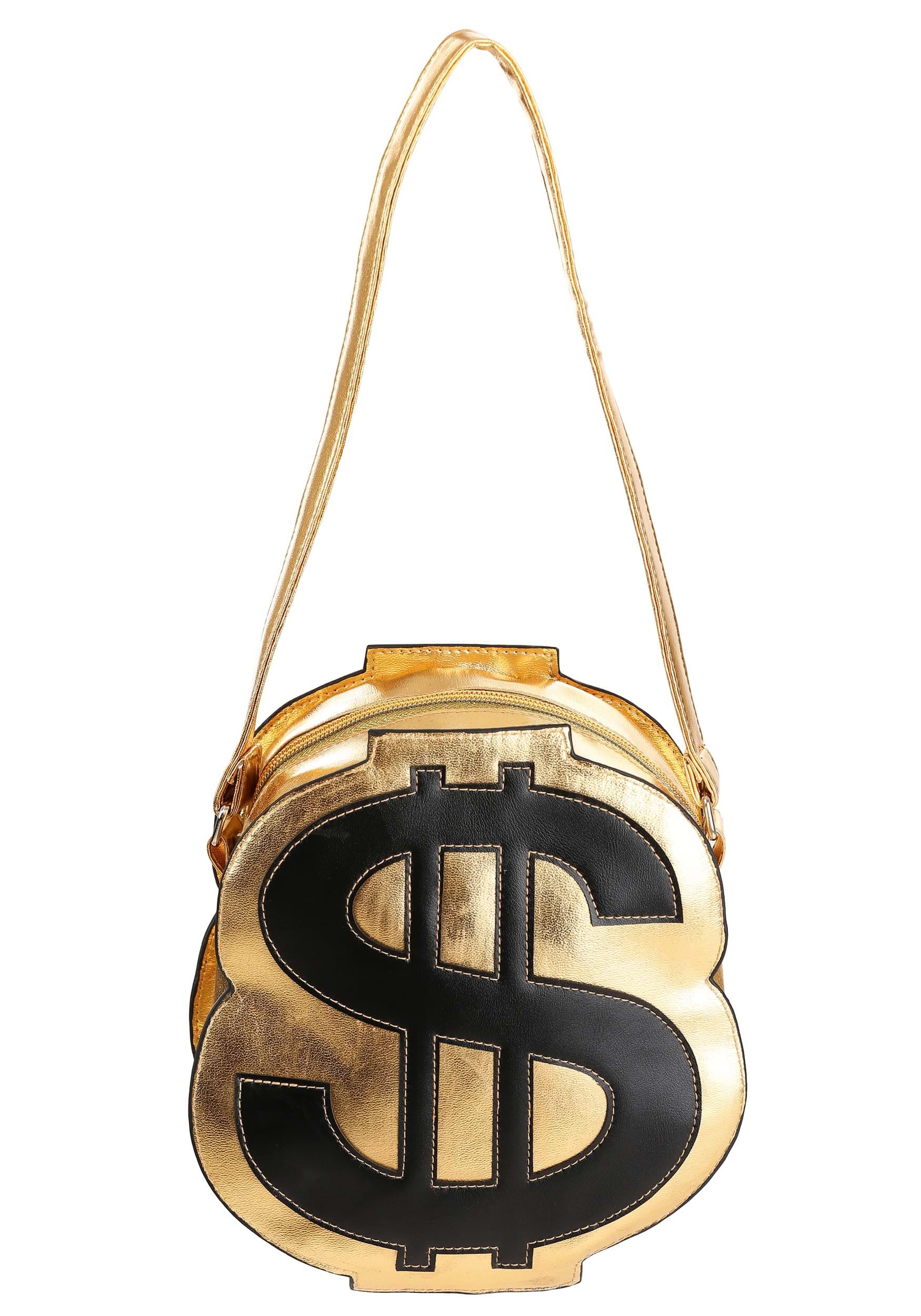 Gold Dollar Sign Purse - Walmart.com