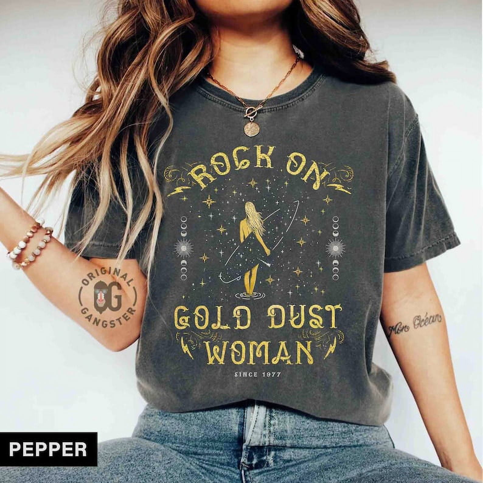 Gold Dust Shirt, Old School Band T-shirt, Stevie Comfort Colors Band ...