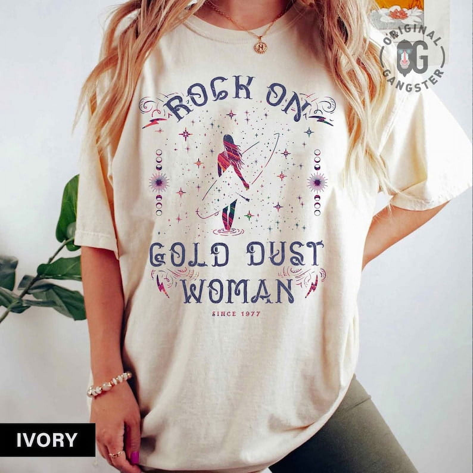 Gold Dust Shirt, Old School Band T-shirt, Stevie Comfort Colors Band ...