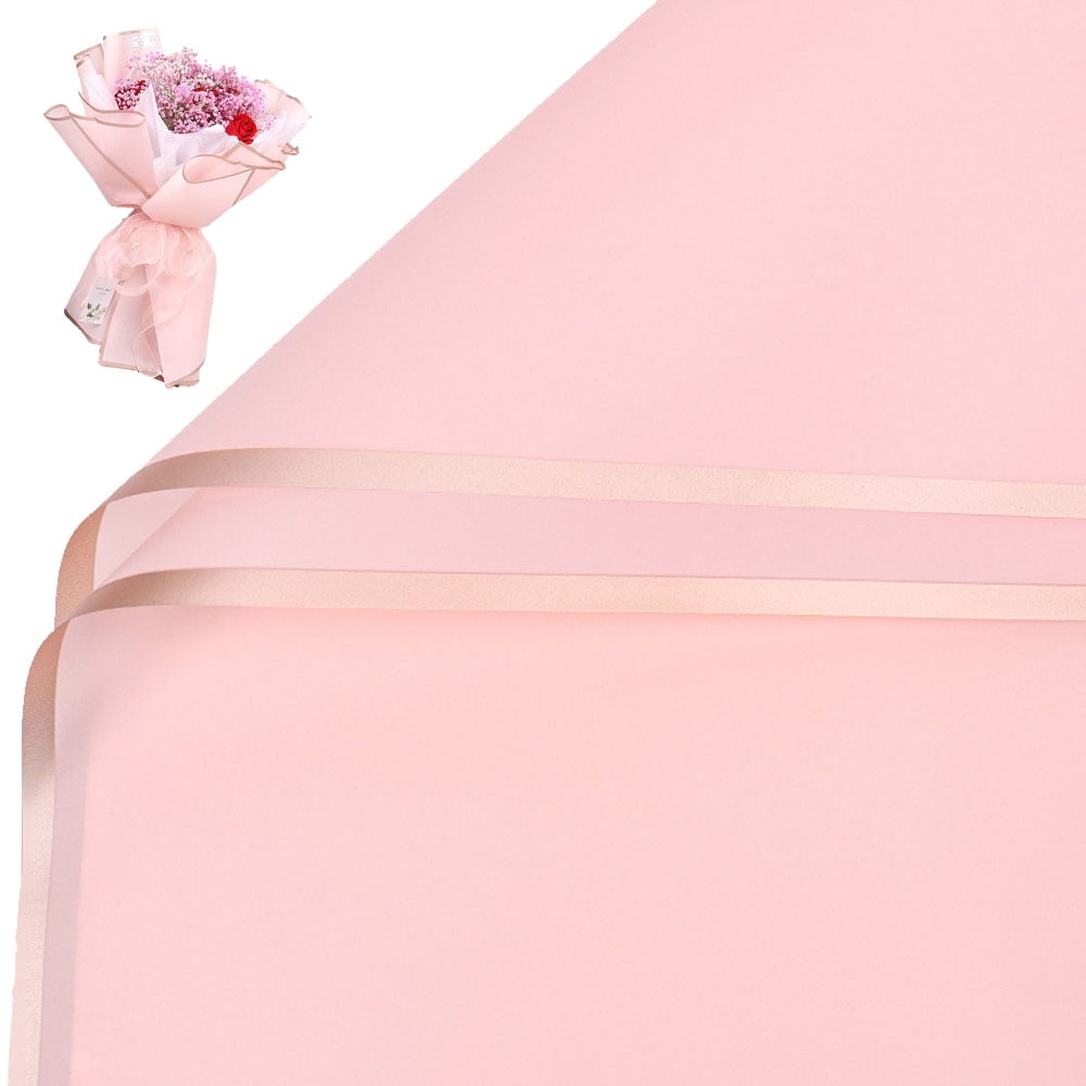 Gold Edge Fresh Flower Wrapping Paper, Waterproof Flower Bouquet ...