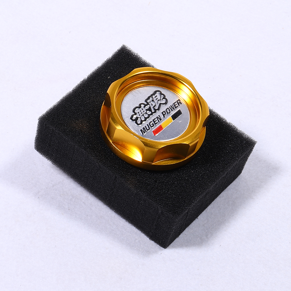 Gold-Engine Oil Reservoir Cover for Honda Civic D/B/H/K/F/L, 1 Piece ...