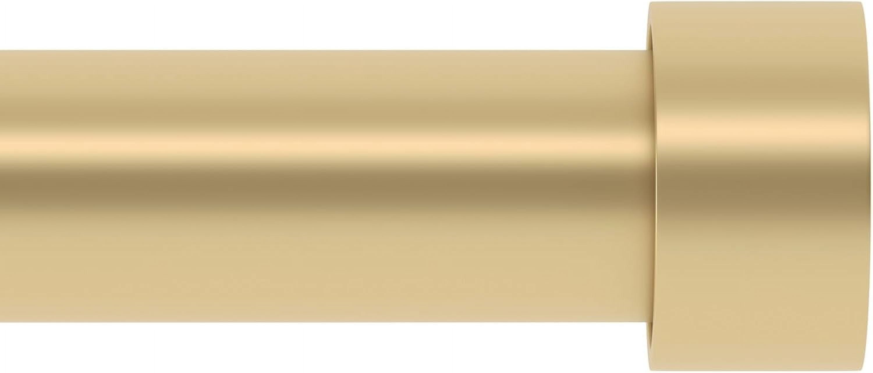 Gold Extra Long Curtain Rod 30 to 254 inch, Heavy Duty Curtain Rods for ...