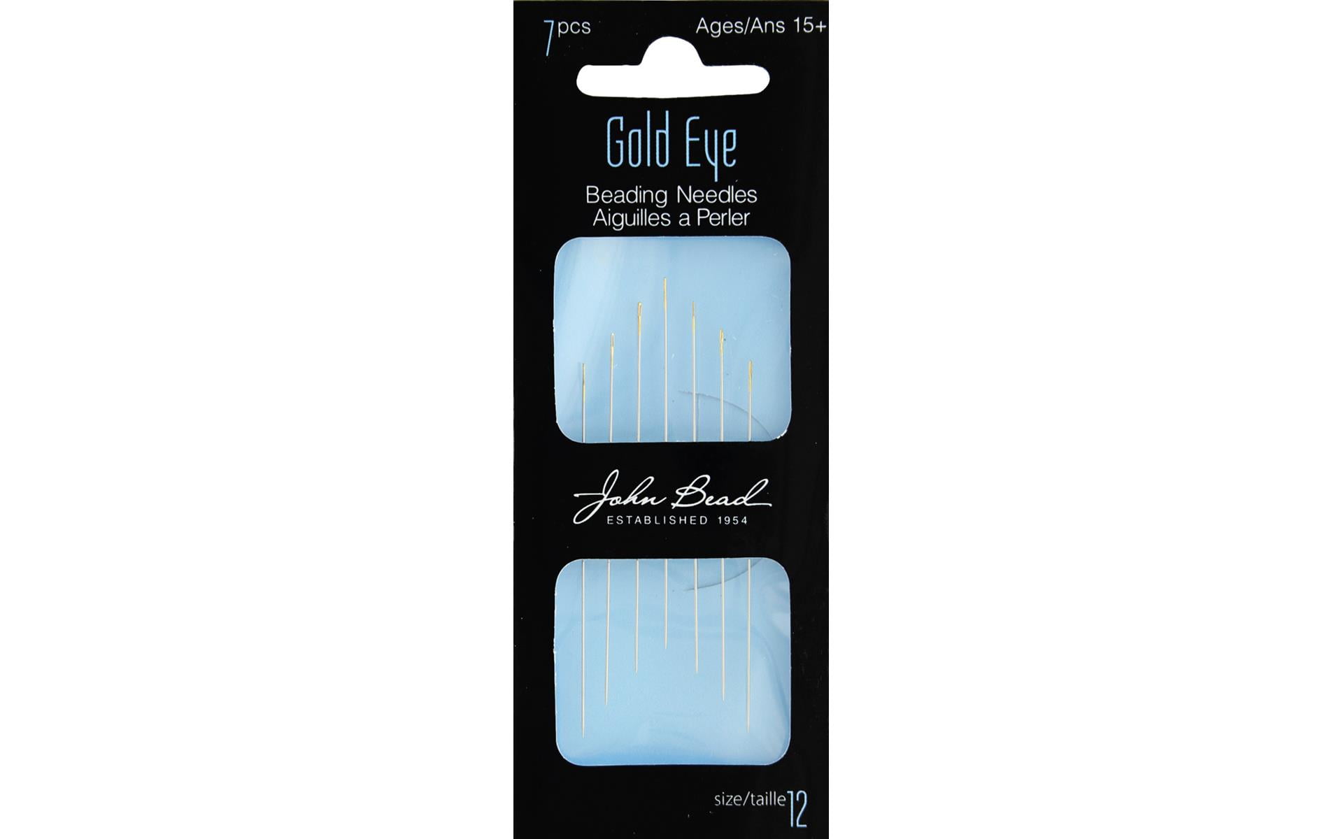 Gold Eyed Needles #12 - 7 Pieces - Walmart.com