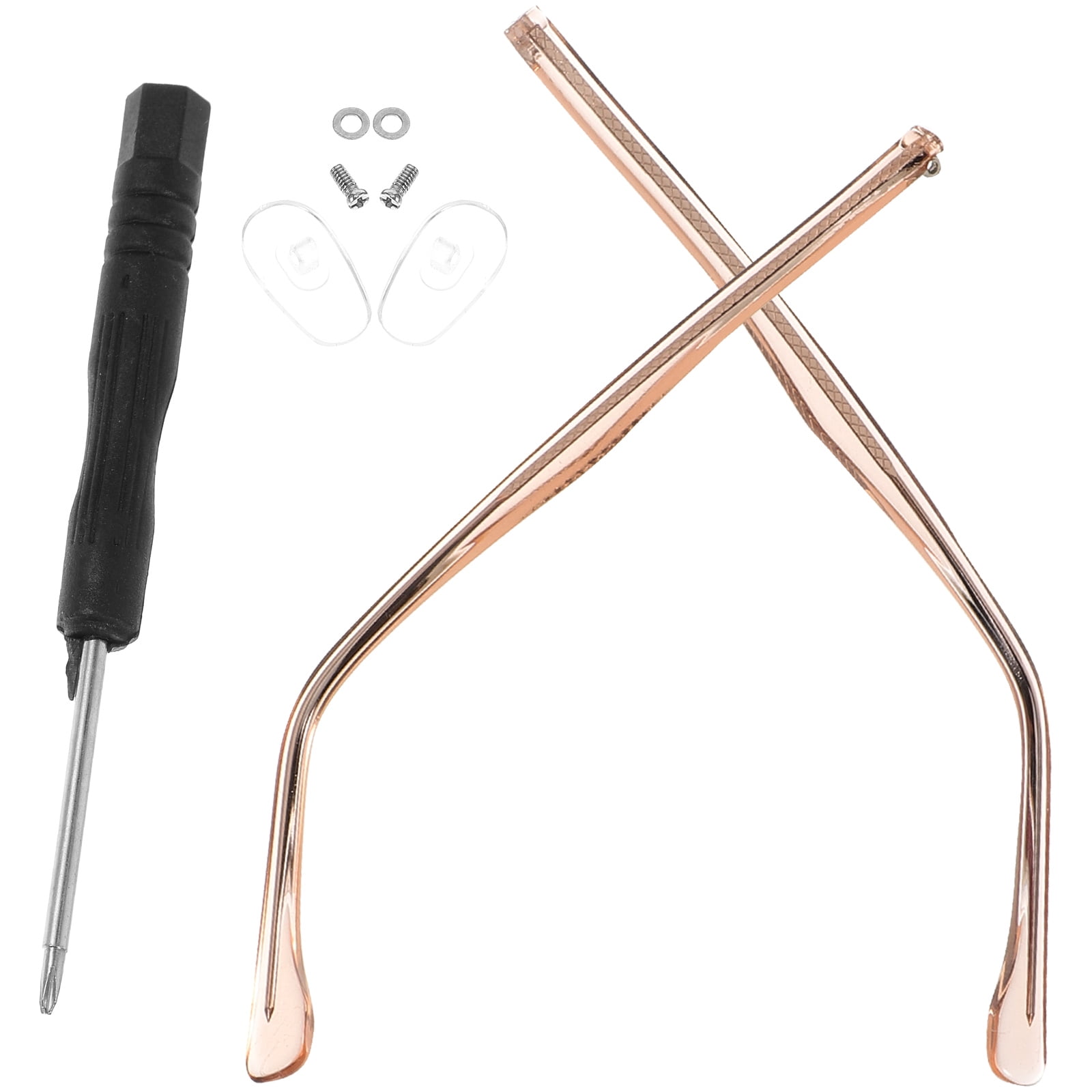 Gold Eyeglasses Replacement Temples Fits Most Types of Miss - Walmart.com