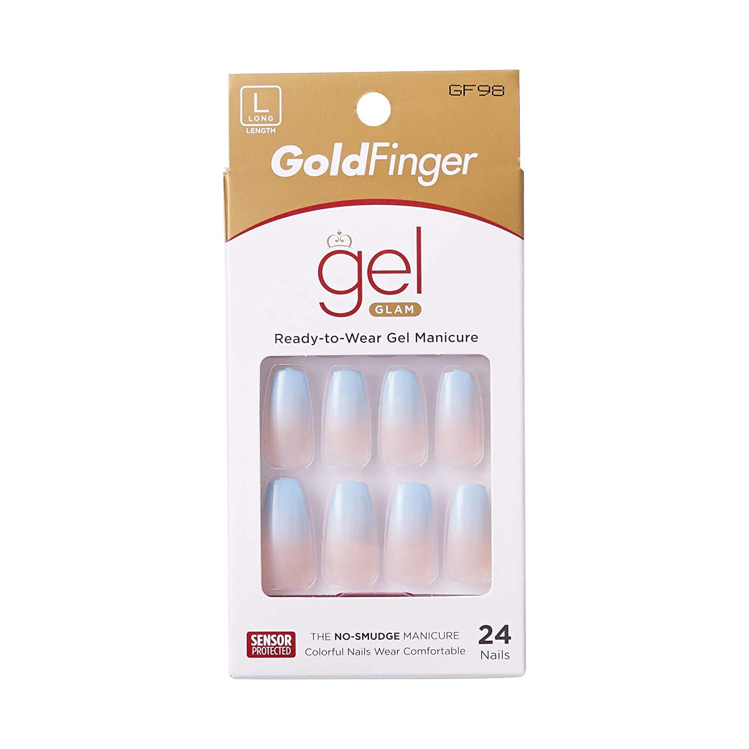 Gold Finger Fashion Nails - Walmart.com