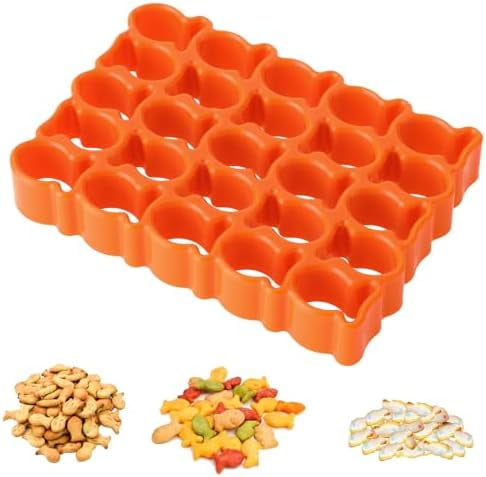 Gold Fish Cookie Cutter 25 Cavity: Plastic, Animal Cracker Mold, for ...